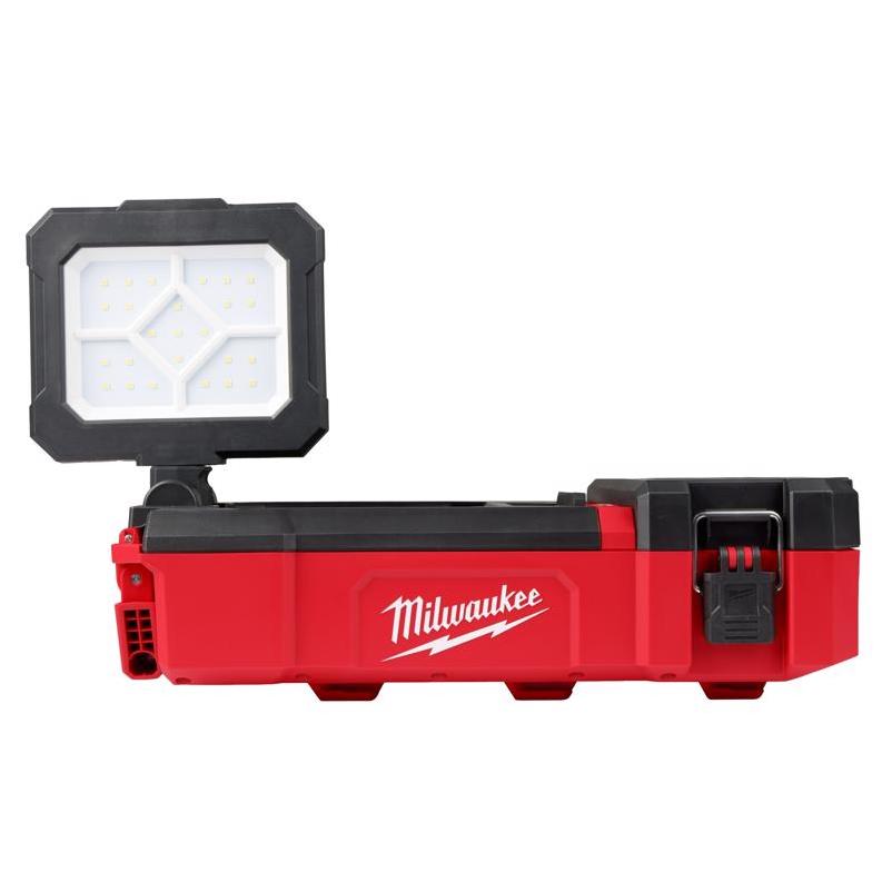 Milwaukee M12 Packout 1400 lm LED Battery Stand (H or Scissor) Flood ...