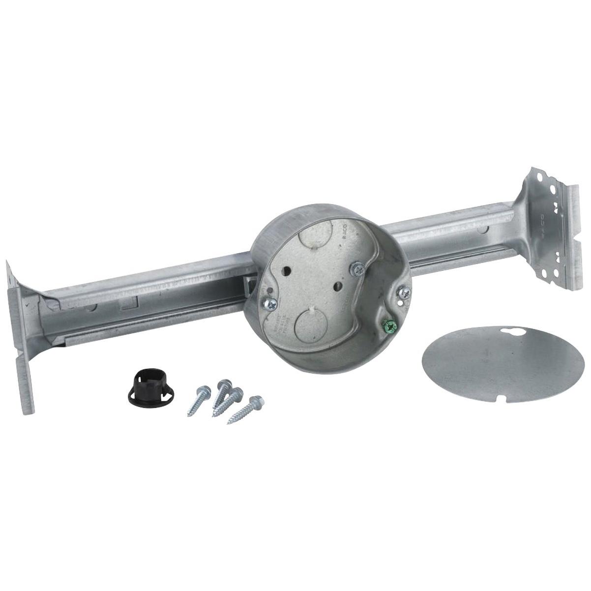 Southwire 4 In. New Construction 14 Cu. In. Ceiling Fan Box with Bar ...