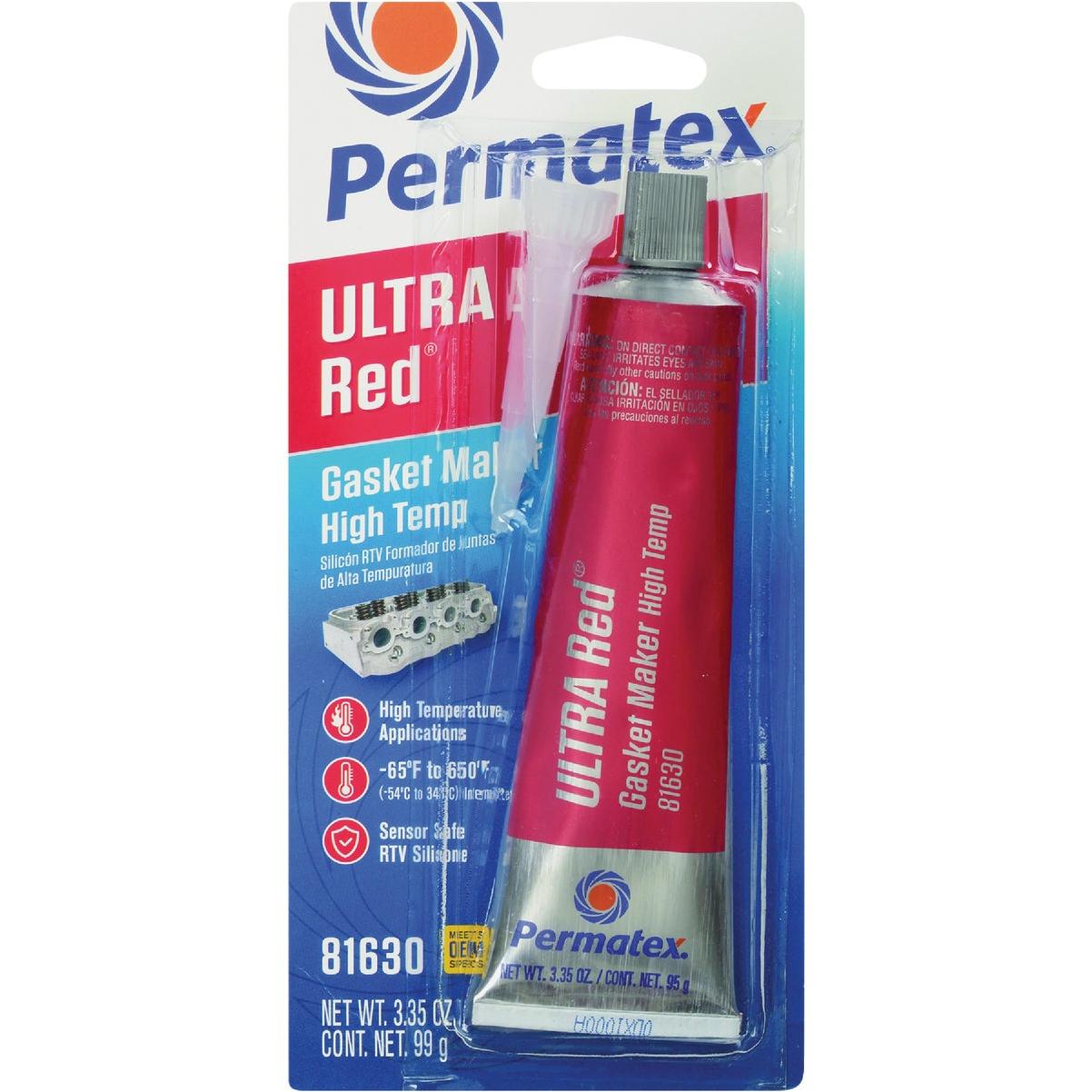 Permatex Ultra Red 3.35 Oz. Gasket Maker | Do it Best Barbados