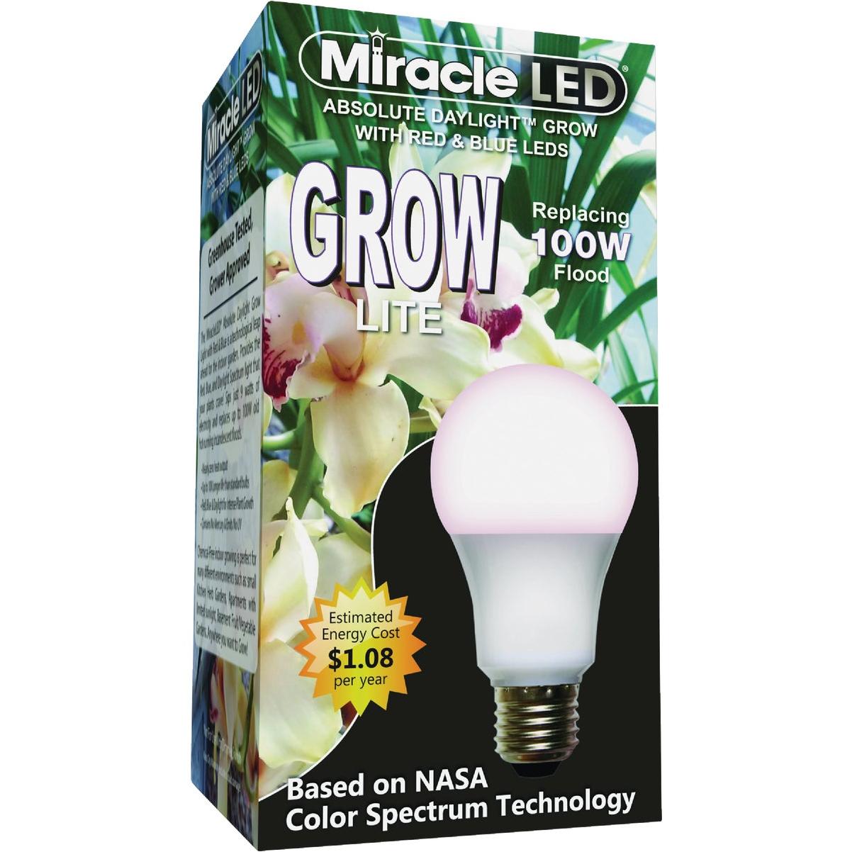 Miracle LED Absolute Daylight 100W Equivalent Red, Blue, & Daylight A19 ...