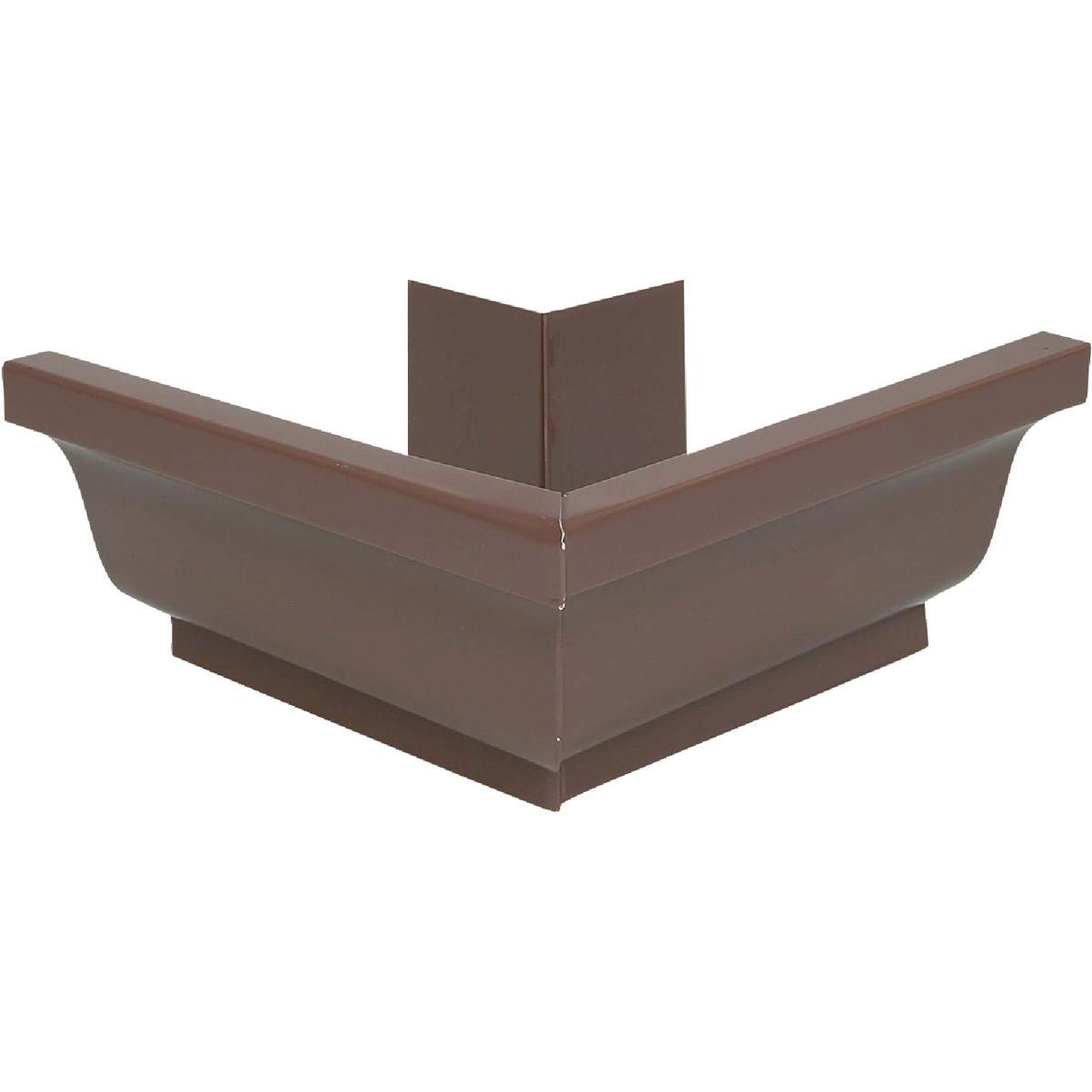 Amerimax Home Products Amerimax 4 In. Galvanized Steel Brown Miter K ...