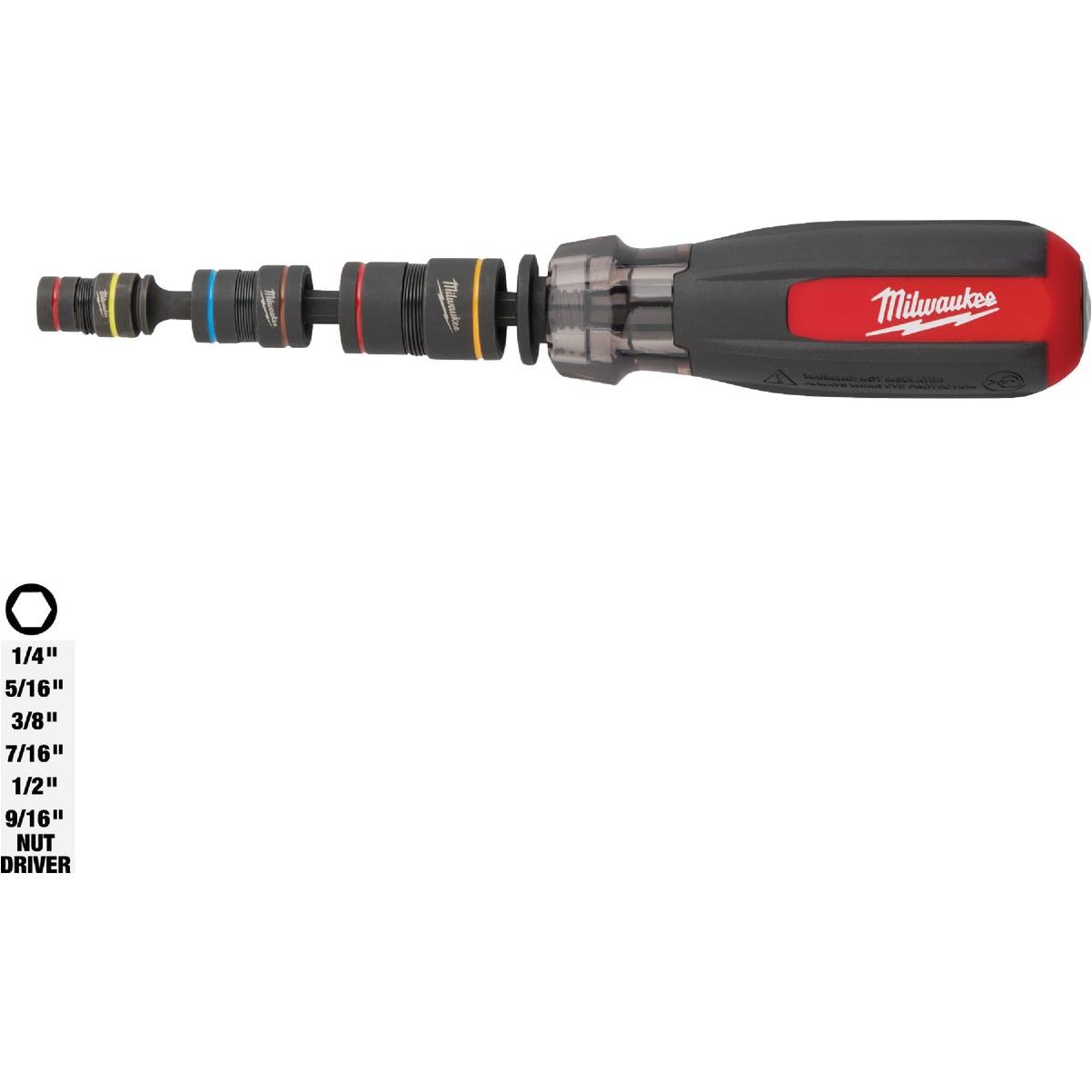 Milwaukee Multi-Nut Driver with SHOCKWAVE Impact Duty Magnetic Nut ... Milwaukee Multi-Nut Driver with SHOCKWAVE Impact Duty Magnetic Nut ...