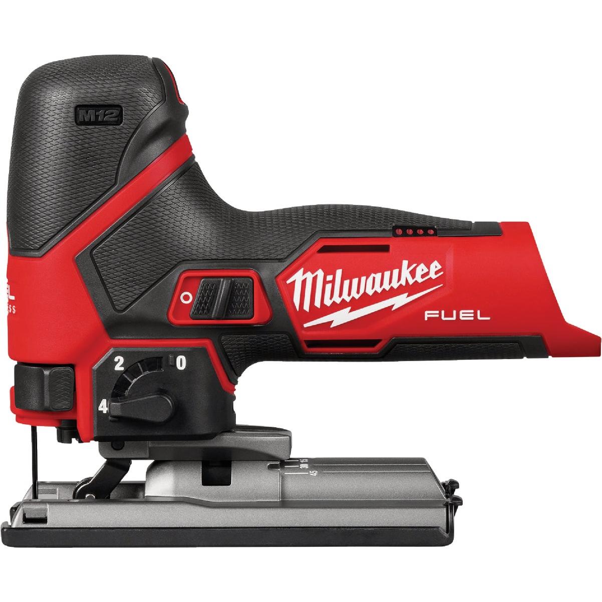 Milwaukee M12 FUEL Brushless Barrel Grip Cordless Jig Saw (Tool Only ...