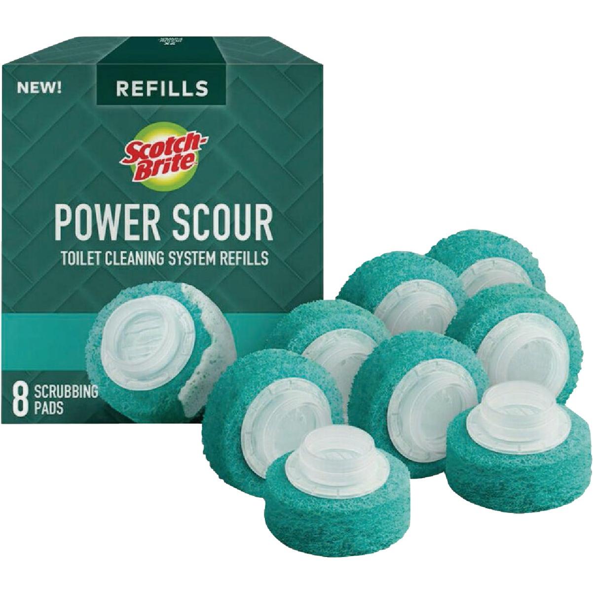 Scotch Brite Scotch-Brite Power Scour Disposable Scrubbing Pad Refills ...