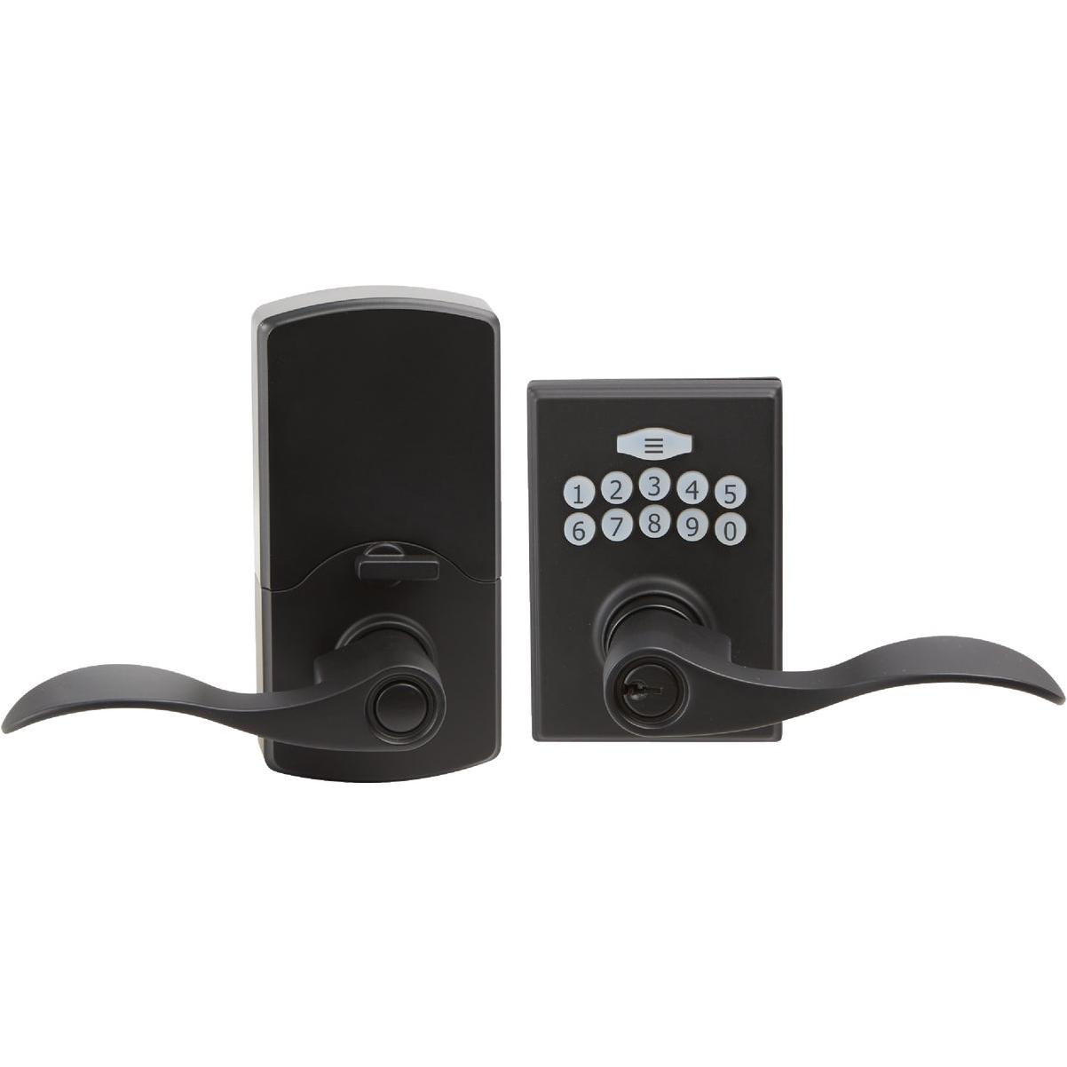 Steel Pro Electronic Leverset, Matte Black | Do it Best Barbados