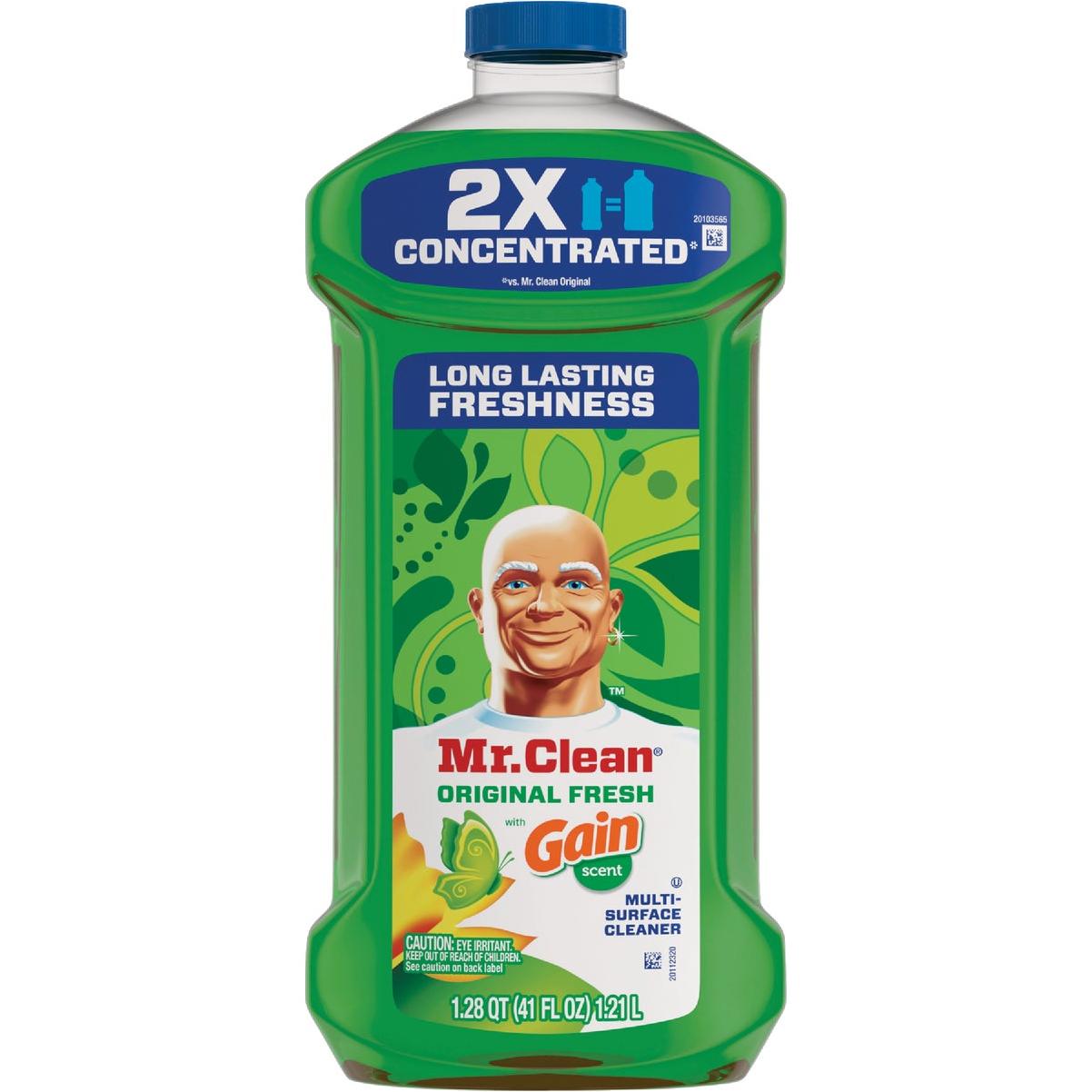 Mr. Clean 41 Oz. Gain Original Scent 2X Concentrated Multi-Surface ...