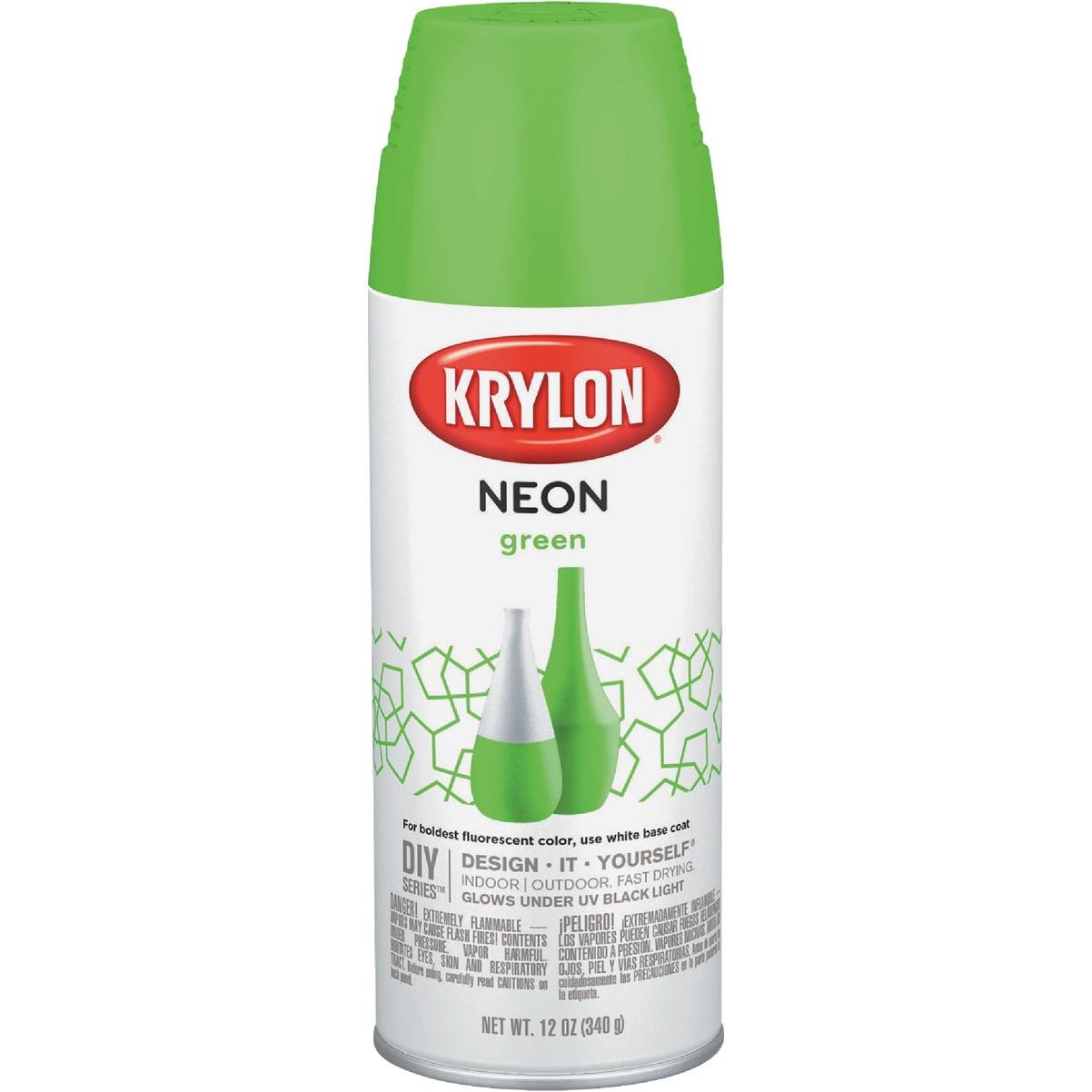 Krylon 12 Oz. Neon Green Spray Paint | Do it Best Barbados