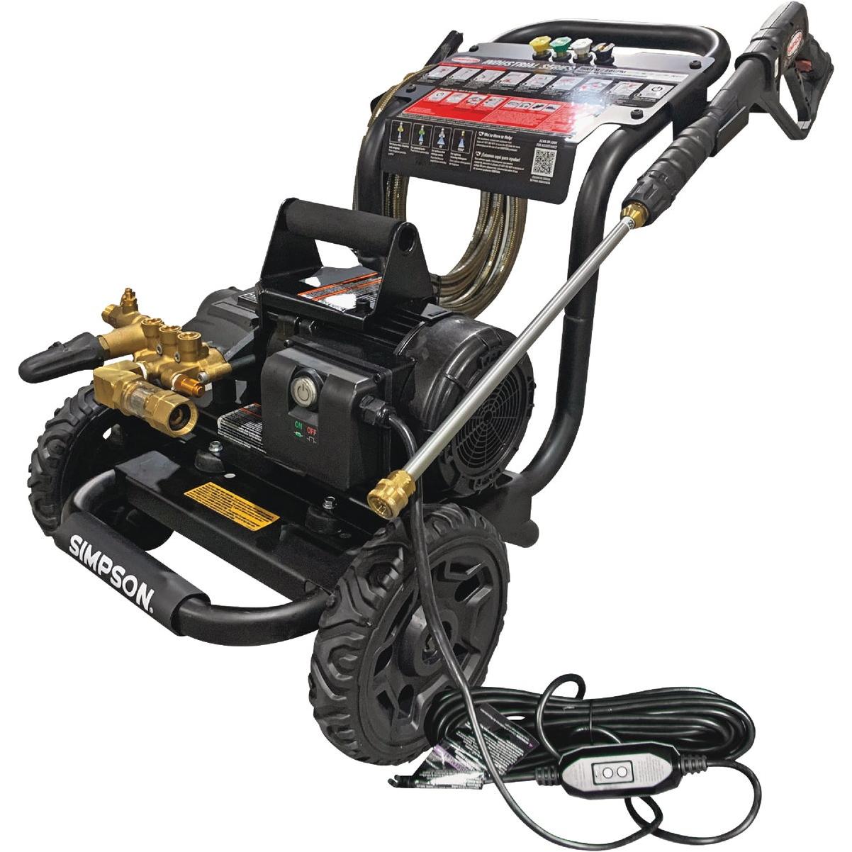 Simpson 1500 psi 2.0 GPM Cold Water Industrial Electric Pressure Washer ...