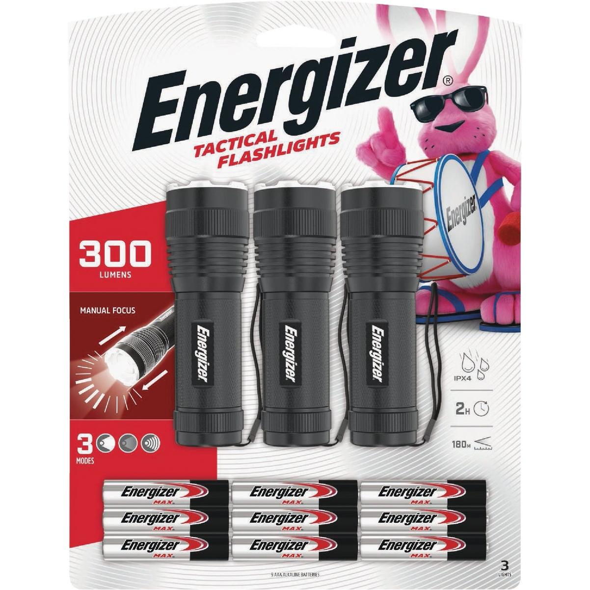 Energizer 300 Lm. LED Tactical Flashlight (3-Pack) | Sheraton Mall