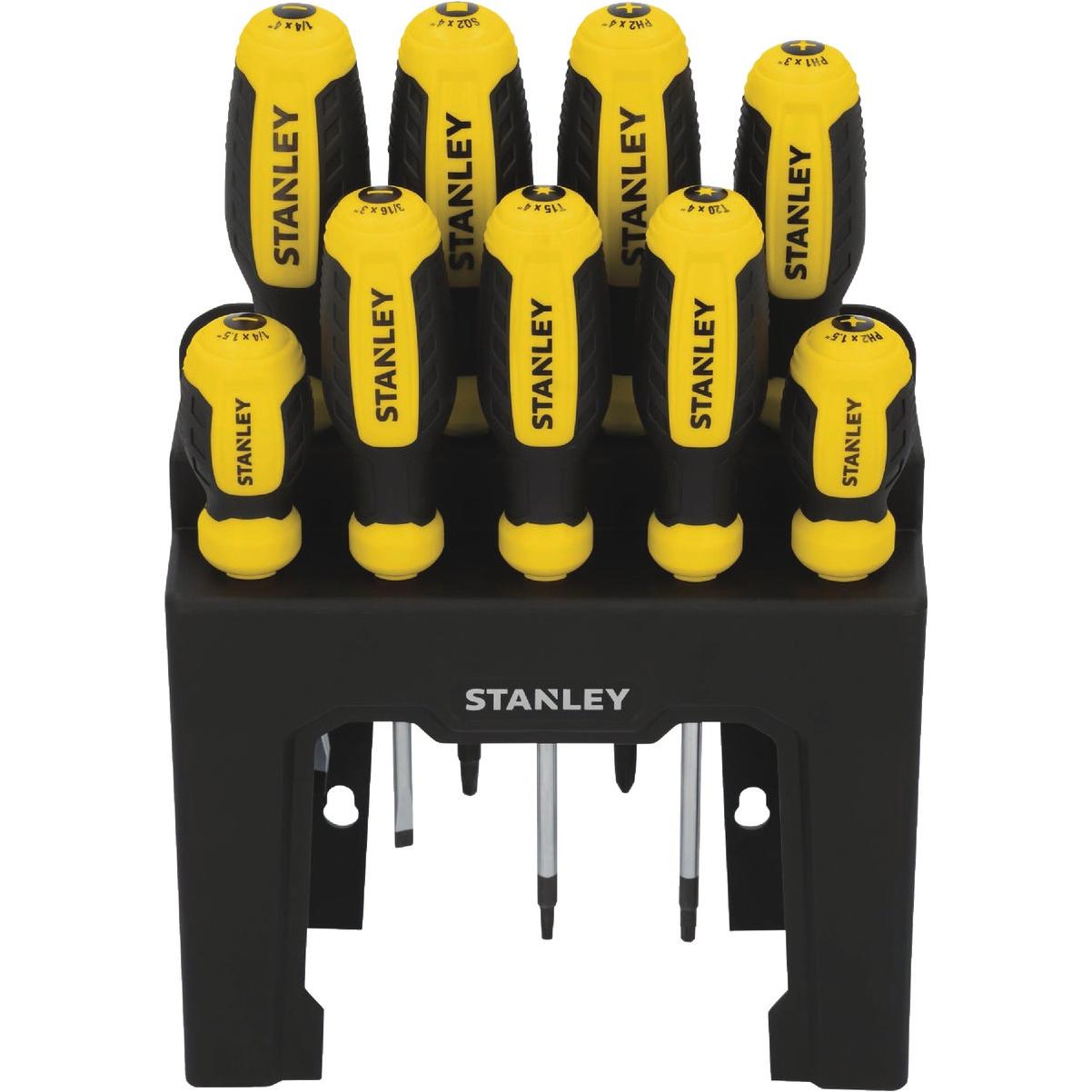 Stanley Screwdriver Set with Stand (9-Piece) | Do It Center Dominica