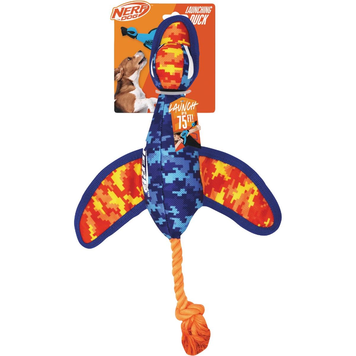 Nerf Dog 16.5 In. Nylon Digital Camo Crinkle Wing Launching Duck ...