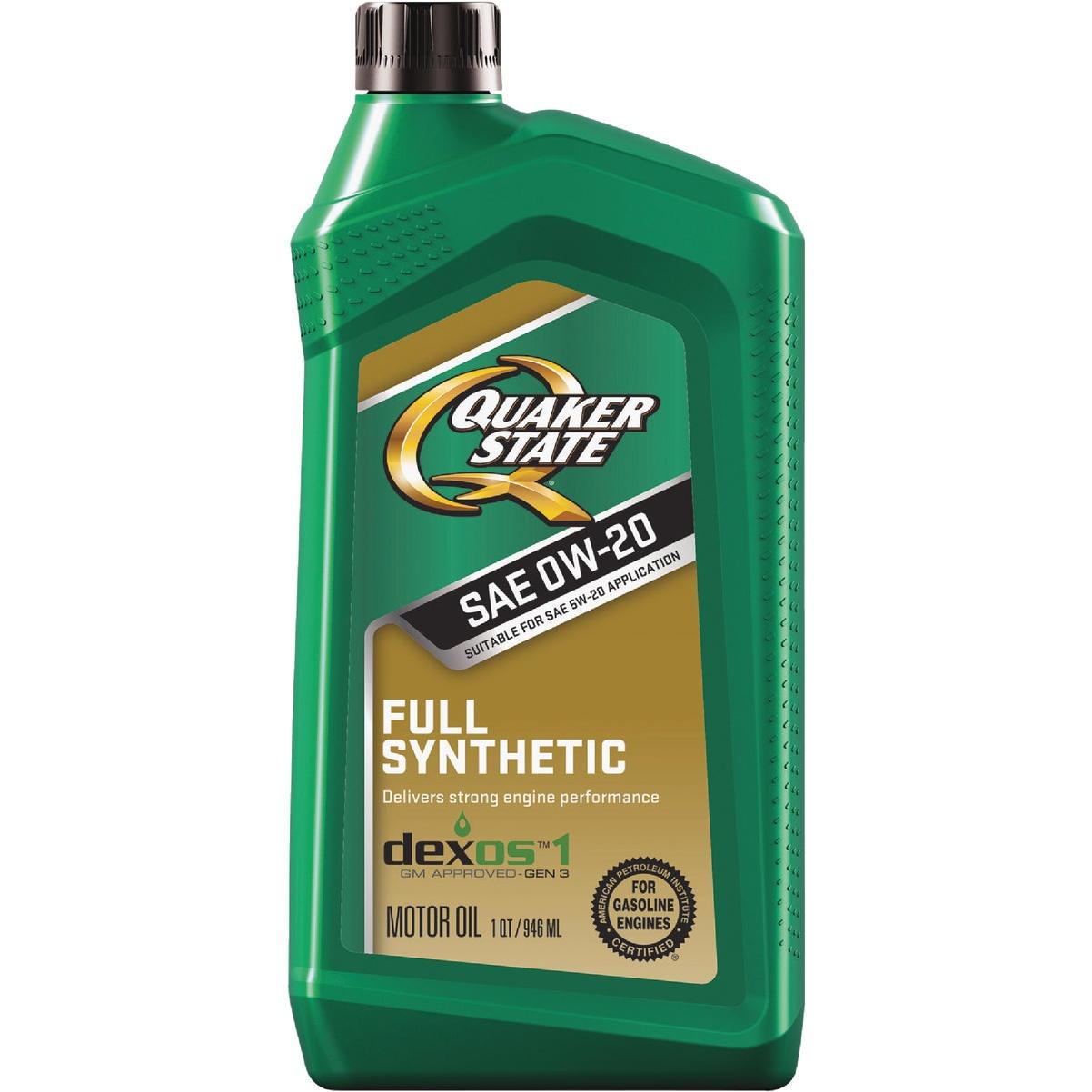 Quaker State Full Synthetic 0W-20 Motor Oil, 1 Qt. | Do it Best Barbados