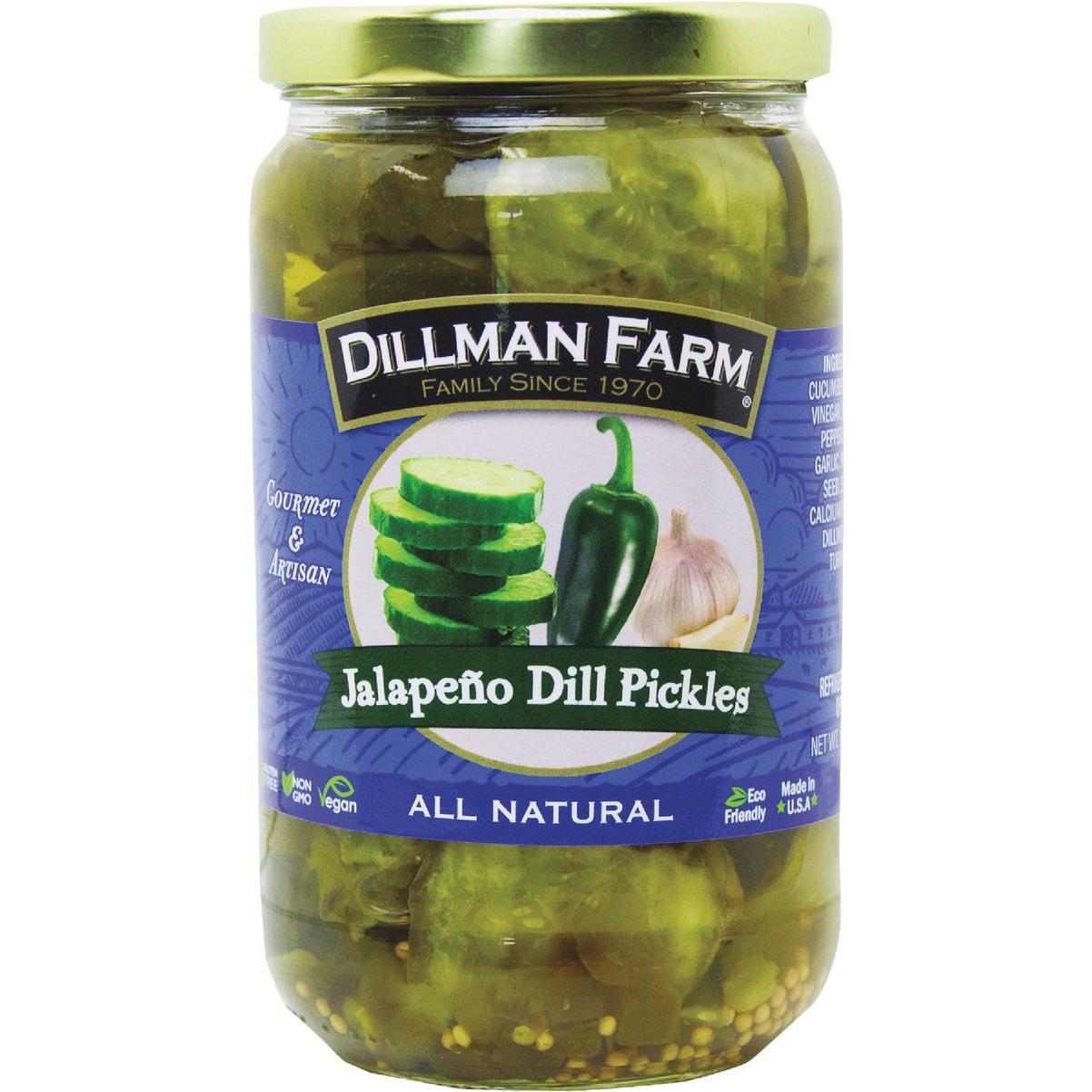Dillman Farm Jalapeno Dill Pickles | Sheraton Mall