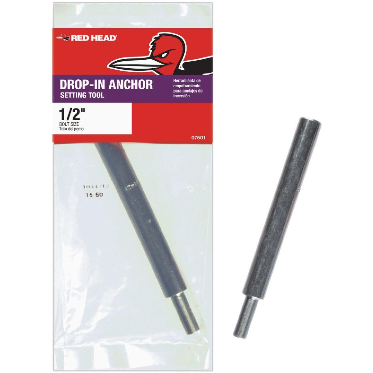 Red Head 1/2 In. Hollow-Core Drop-In Anchor Setting | Do it Best Barbados