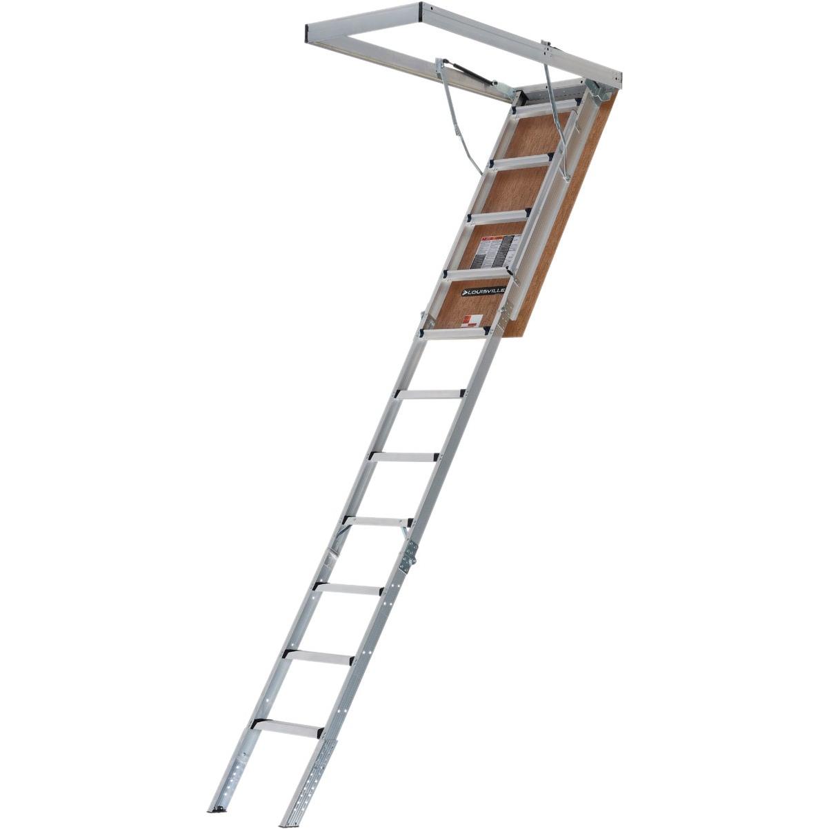 Louisville Ladder Elite 7 Ft. 8 In. to 10 Ft. 3 In. 25.5 In. x 54 In ...