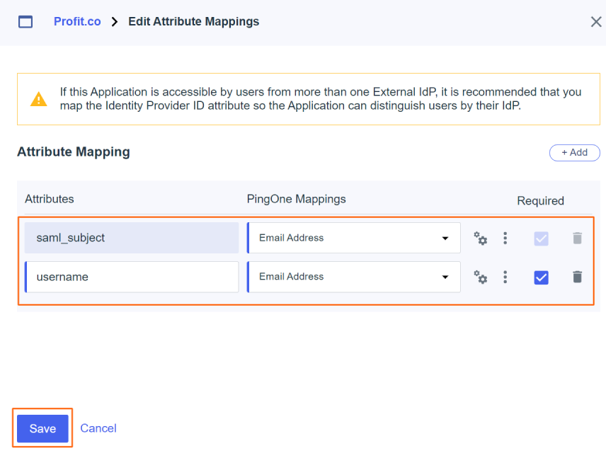 Ping Identity SSO | Integration | Profit.co