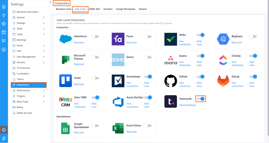OKRs for Teamwork | Automate your key result check-in |Teamwork| Profit.co