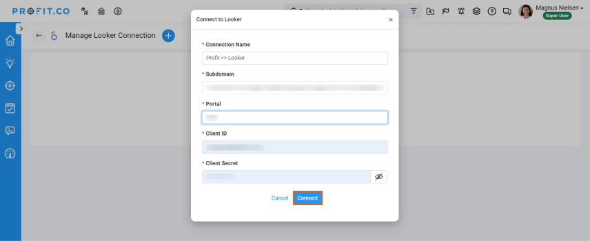 OKRs for Looker | Automate your key result check-in | Profit.co
