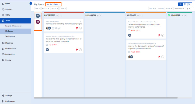 End User Guide | Best OKR Software by Profit.co