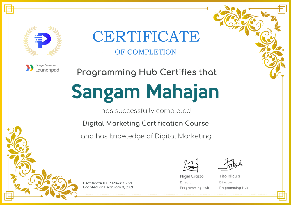 Sangam Mahajan - Associate Consultant @Wavicle | LinkedIn