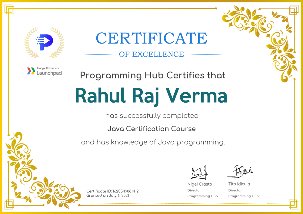 Rahul Raj Verma - Java Backend Developer | Spring Boot, Microservices ...