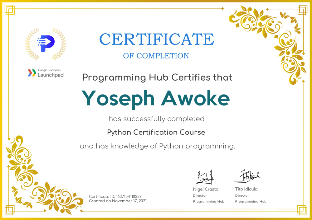 Yoseph Awoke - Full Stack Developer | Deep Learning Enthusiast | Python, React | Graphics ...