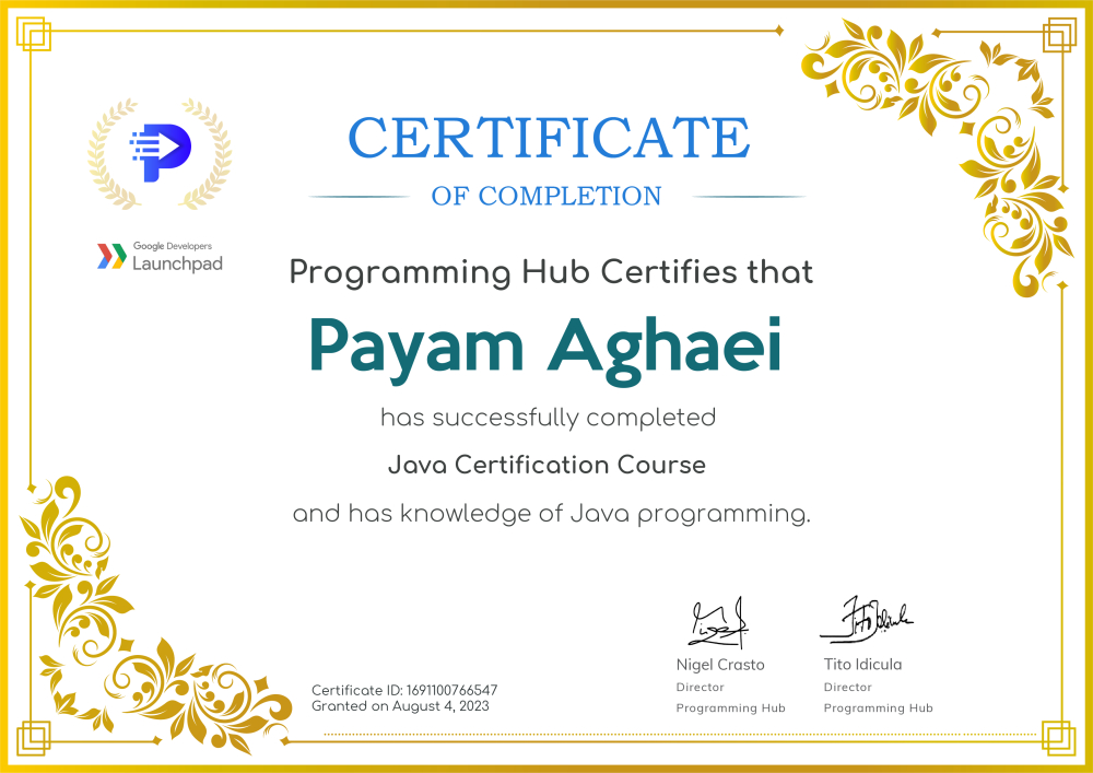 ‏Payam Aghaei‏ - | ‏Java Developer‏ LinkedIn