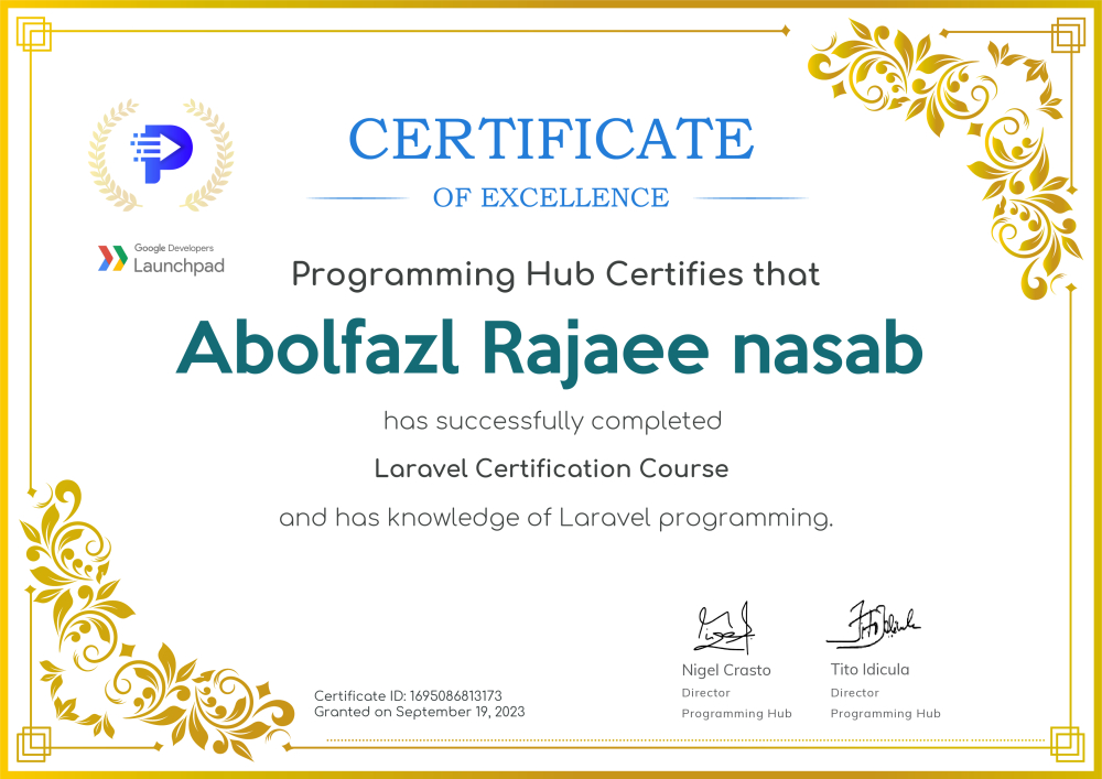 ‏Abolfazl Rajaee nasab‏ - | ‏Full stack Web Developer (Expert At Backend) | Laravel | PHP ...