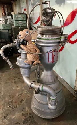 Atlas Rocket Model | For Rent in North Hollywood | Norton Space Props