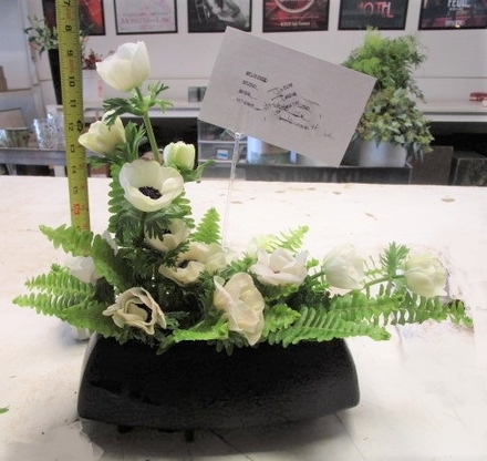 L Shaped Flower Arrangement