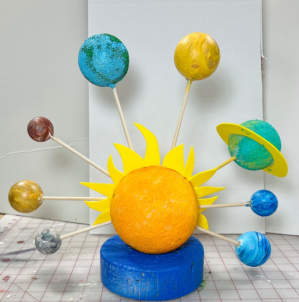 Solar System Diorama