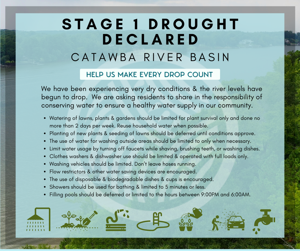 CATAWBA WATEREE RIVER BASIN (Facebook Post) - Belmont, NC