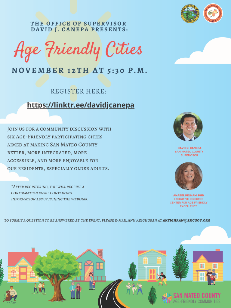 Age Friendly Cities - Town of Colma