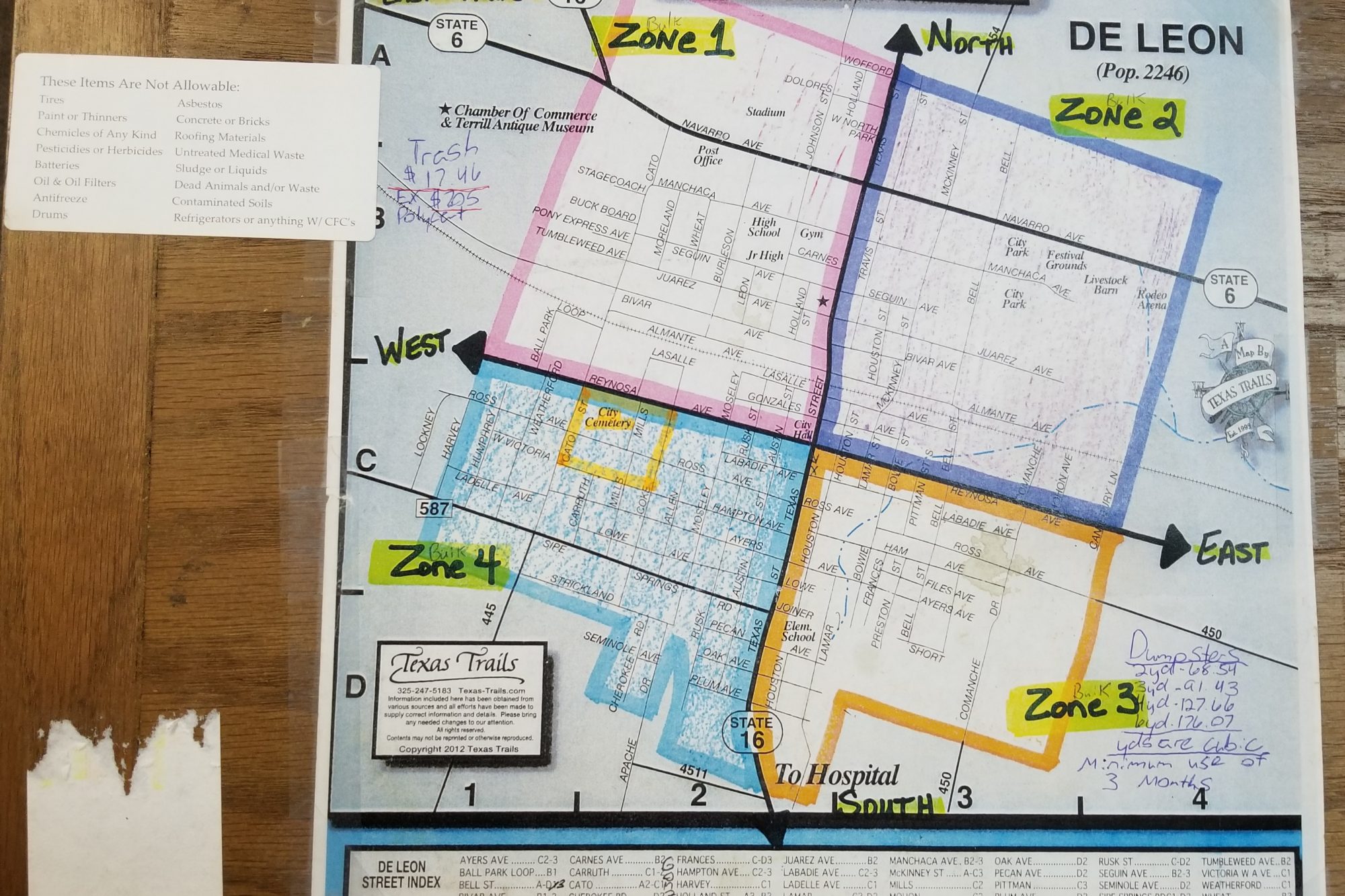 Maps & Code Enforcement - De Leon