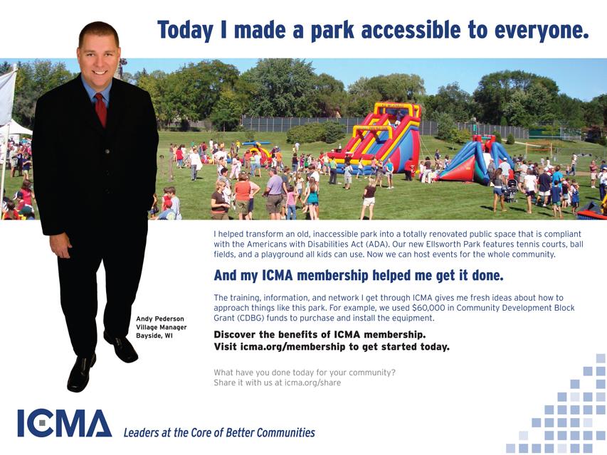 WI: Andy Pederson, Village of Bayside, Village Manager - ELGL