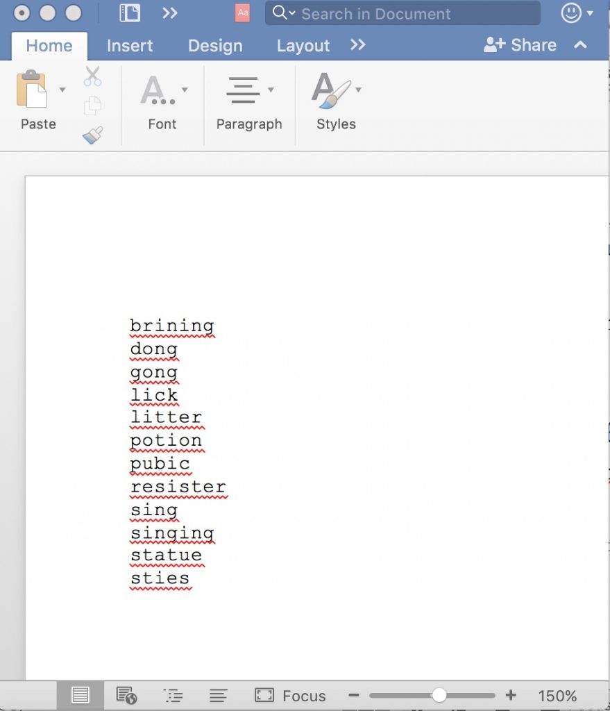 Writing With Russ: Exclusion Dictionary - ELGL