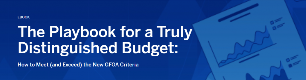 The Playbook for a Truly Distinguished Budget: How to Meet (and Exceed ...