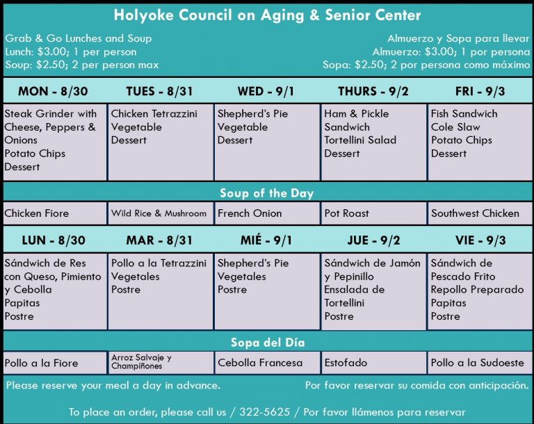COA Meal Services - City of Holyoke