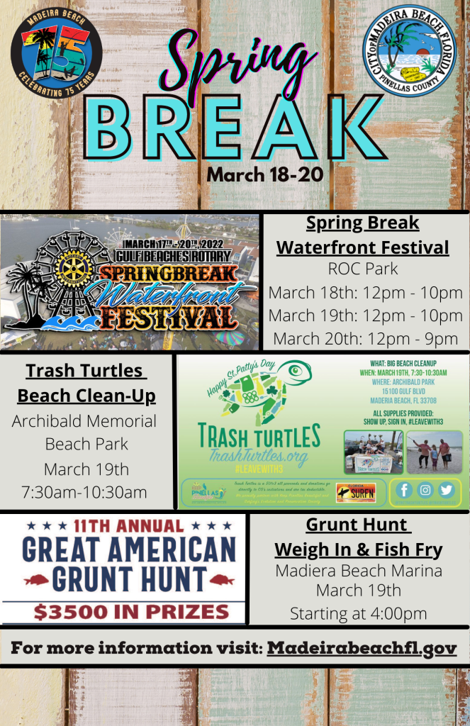 Spring Break Events - Madeira Beach, FL