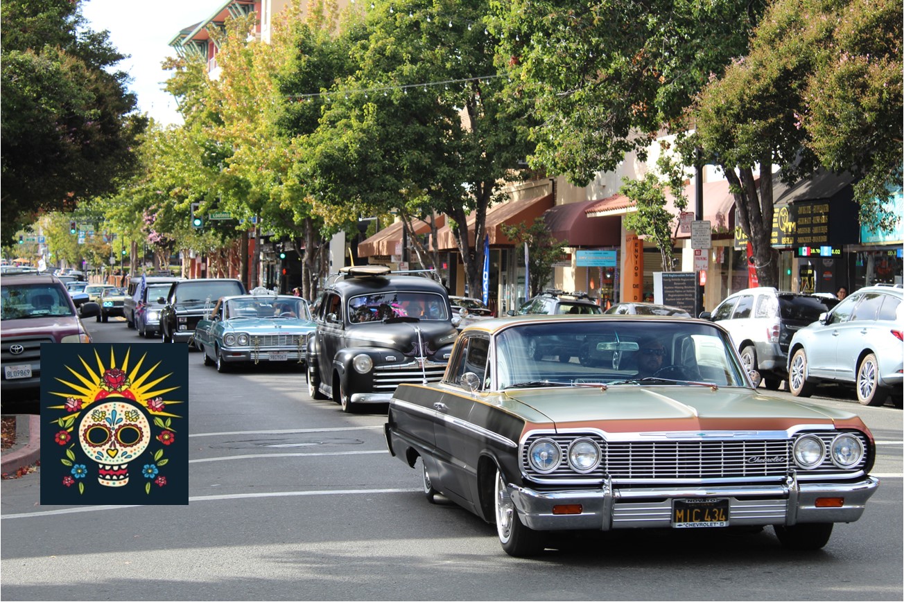 Dia de los Muertos Car Procession - San Rafael