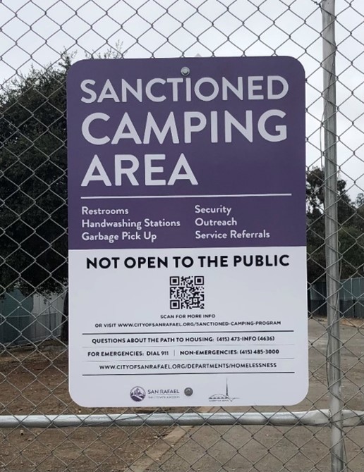 Sanctioned Camping Area - San Rafael