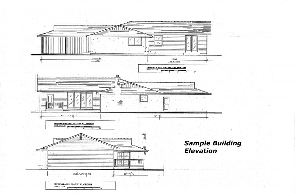 Building Elevation Plan Example - San Rafael