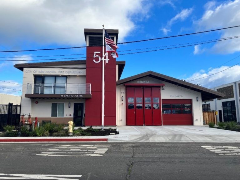 Fire Station 54 Complete - San Rafael