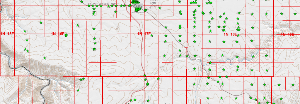 Sherman County Survey Map - Sherman County
