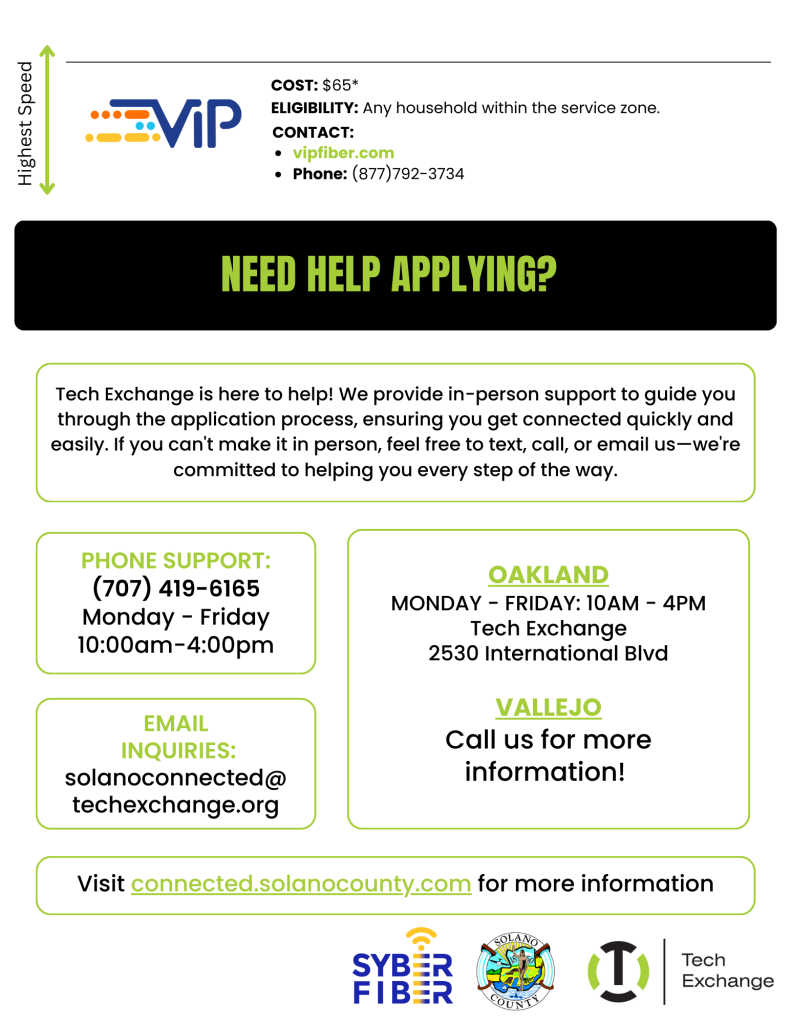 Low Cost Internet - Solano County Connected