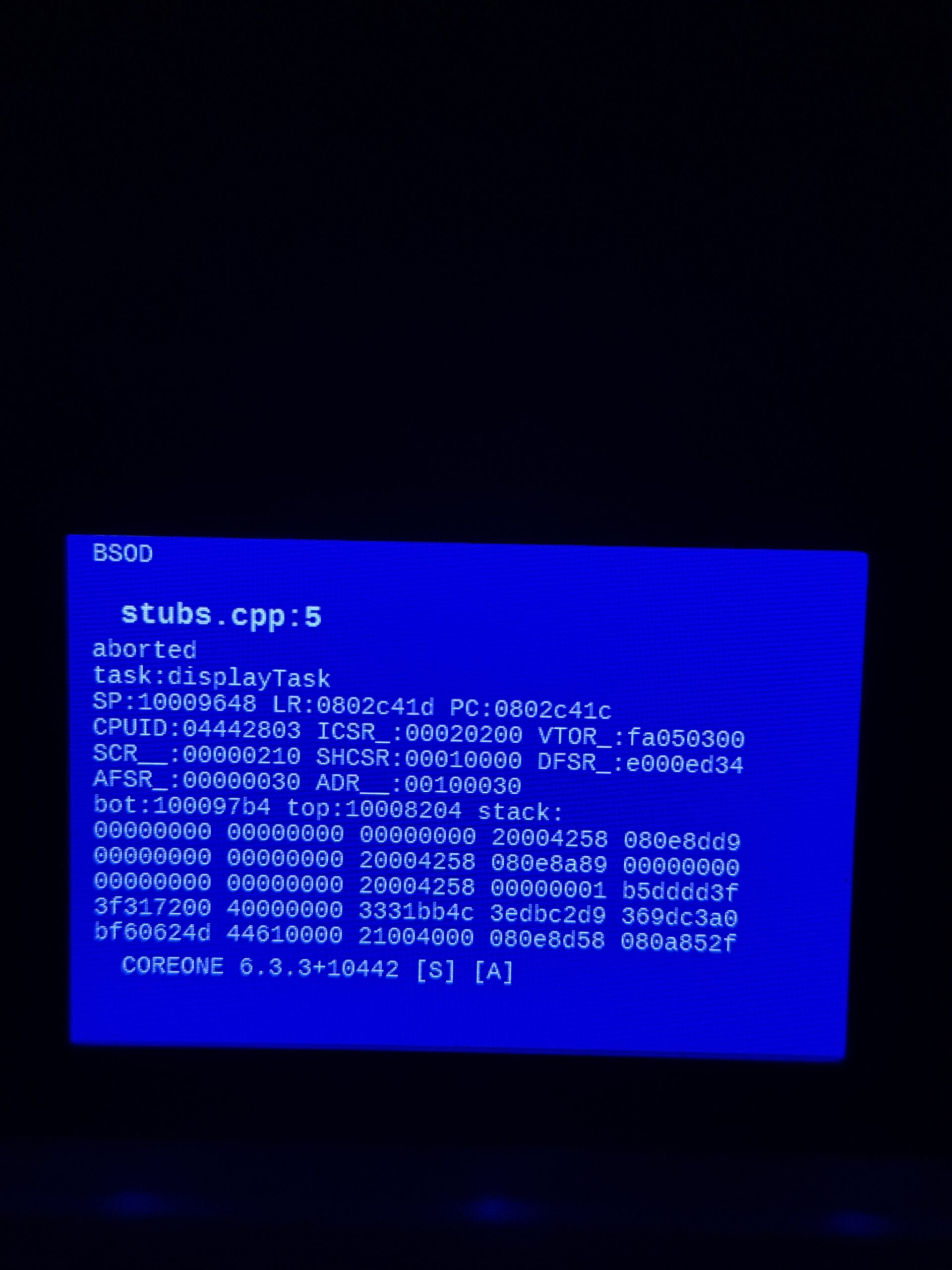 BSOD - First time – Assembly and first prints troubleshooting – Prusa3D Forum