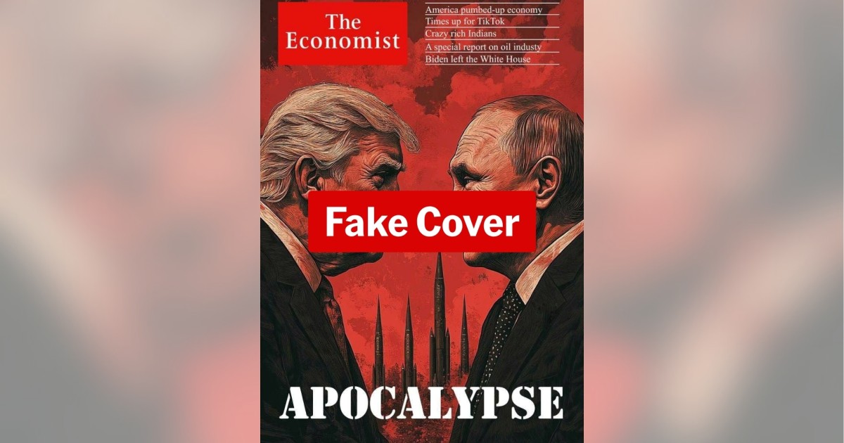 Fake Economist 'Apocalypse' cover linked to pro-Kremlin propaganda | AAP