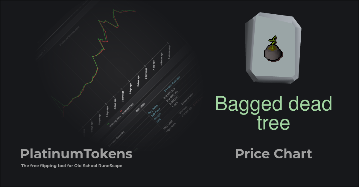 Bagged dead tree - Platinum Tokens
