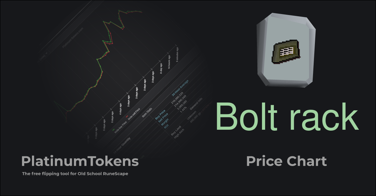 Bolt rack - Platinum Tokens