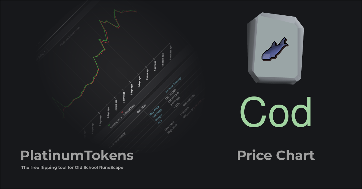 Cod - Platinum Tokens
